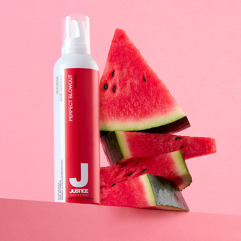 Perfect Blowout Mousse | JUSTICE Haircare AU & NZ