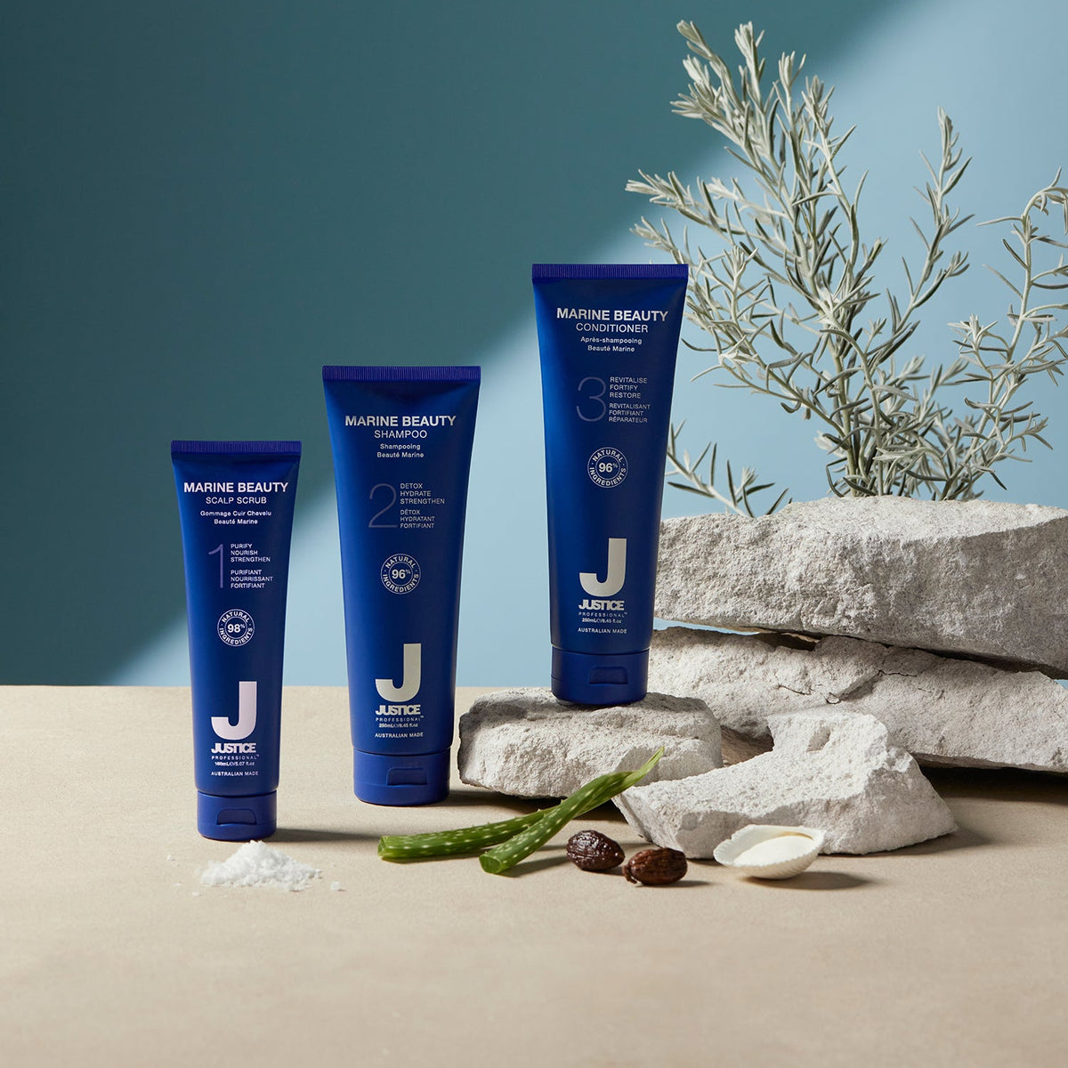 Marine Beauty Scalp Scrub 150ml | JUSTICE Haircare AU & NZ